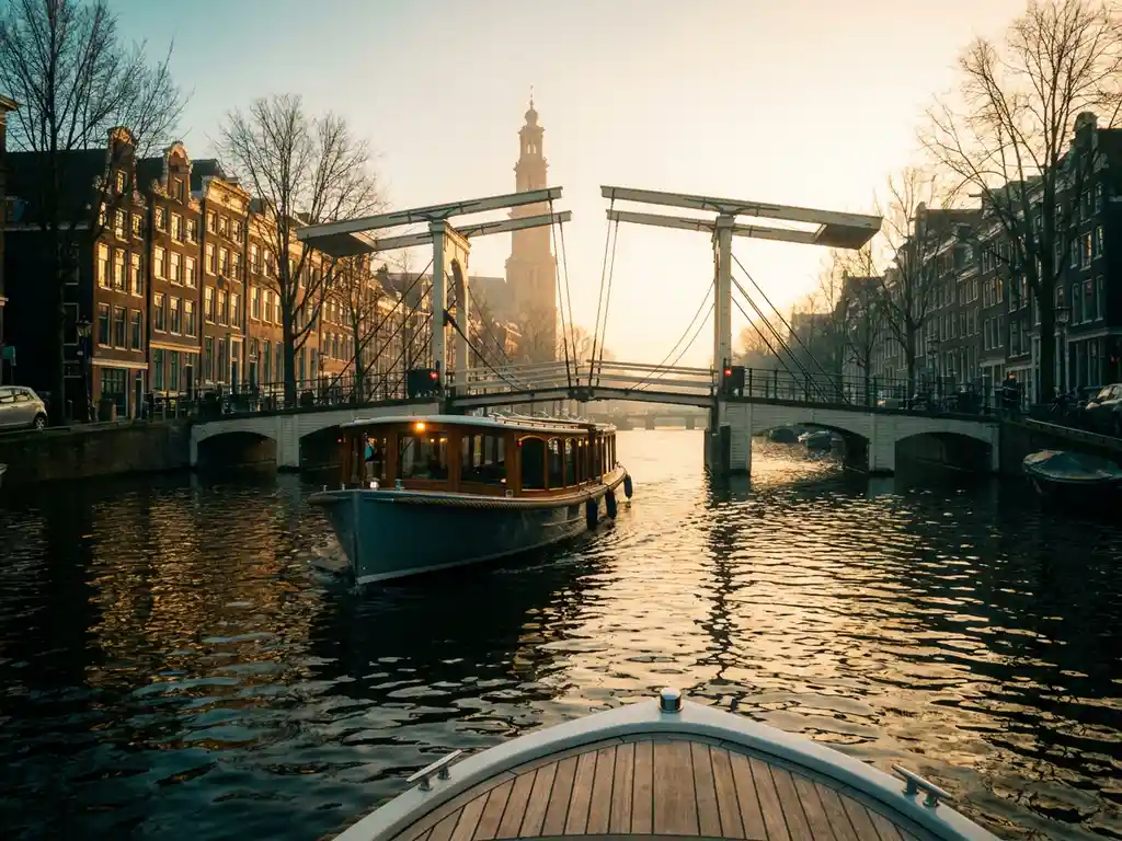 What famous landmarks define Amsterdam’s skyline? - KINboat